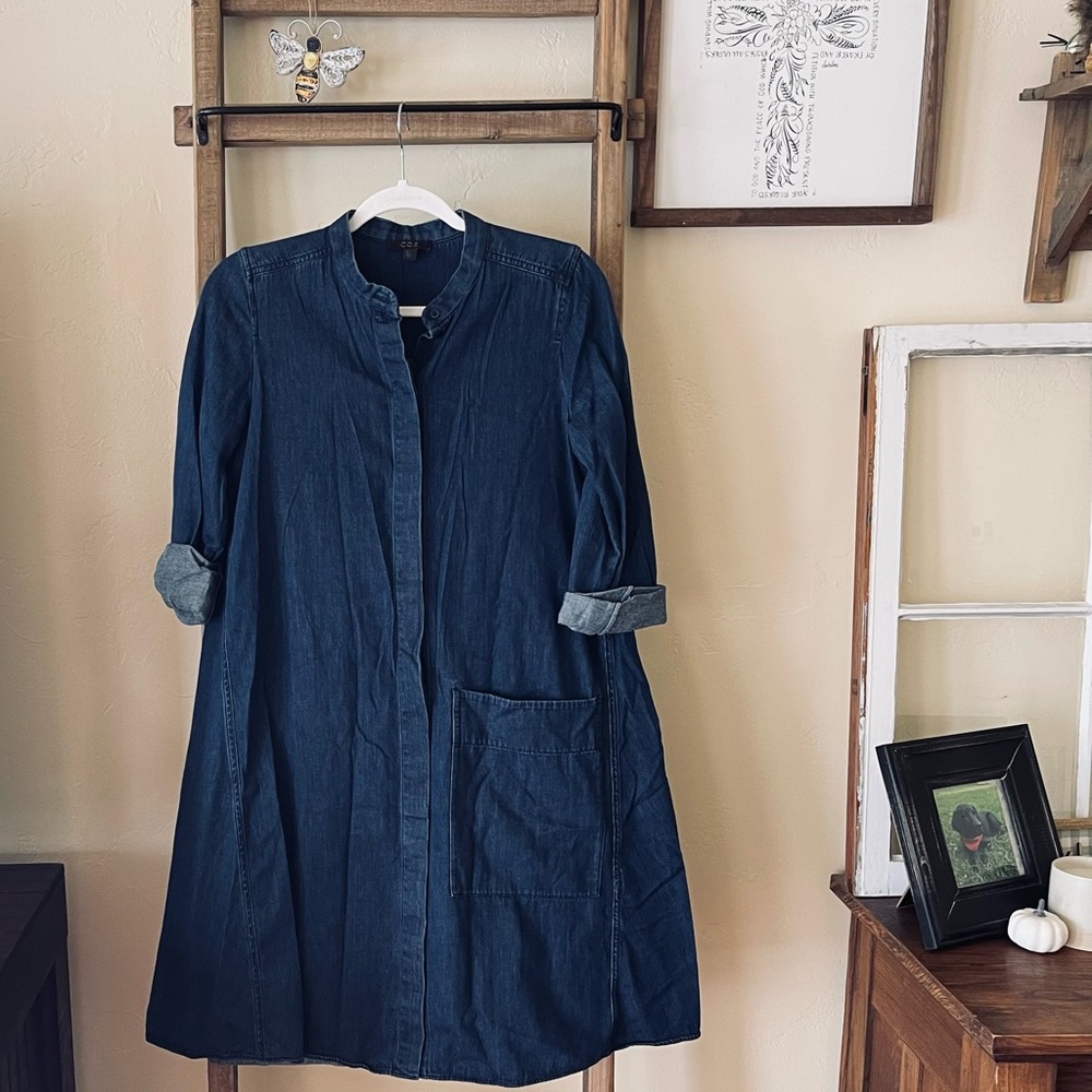Cos Denim Dress - Gem